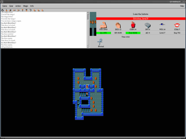 Graphical user interface - NetHack Wiki