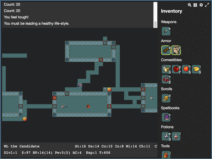 Graphical user interface - NetHack Wiki